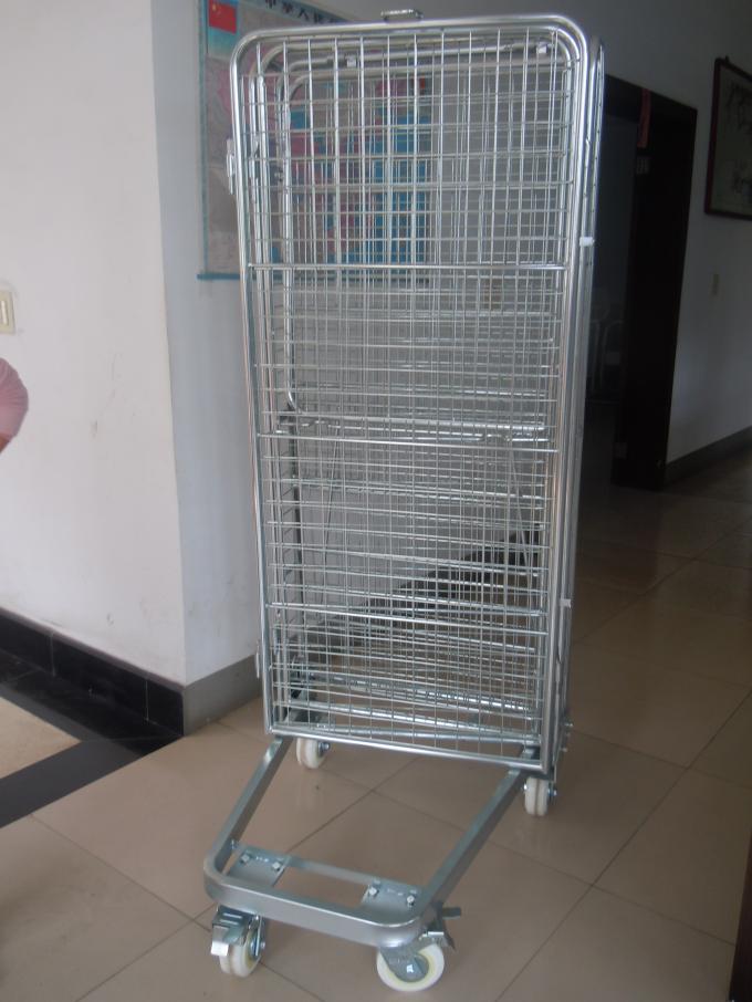 2 Layers Logistic Warehouse Trolley Cart 400Kg - 500Kg Loading Capacity